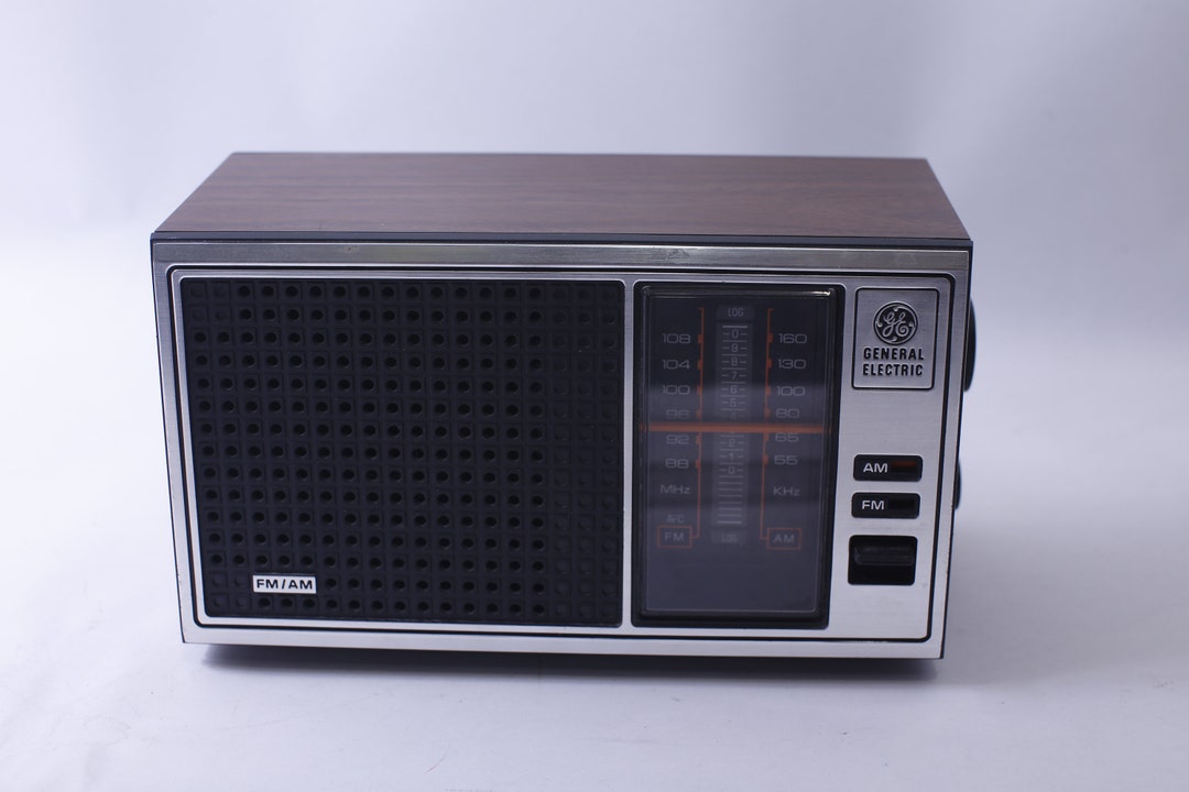 General Electric, Fm Am Radio, Retro, Vintage, Electronic, Broadcast ...