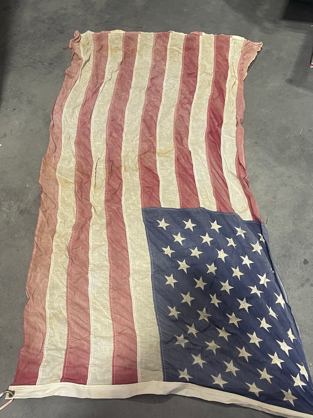 American Flag, 50 Star, Tattered, US Flag, Stars and Stripes, 3x5 Ft ...