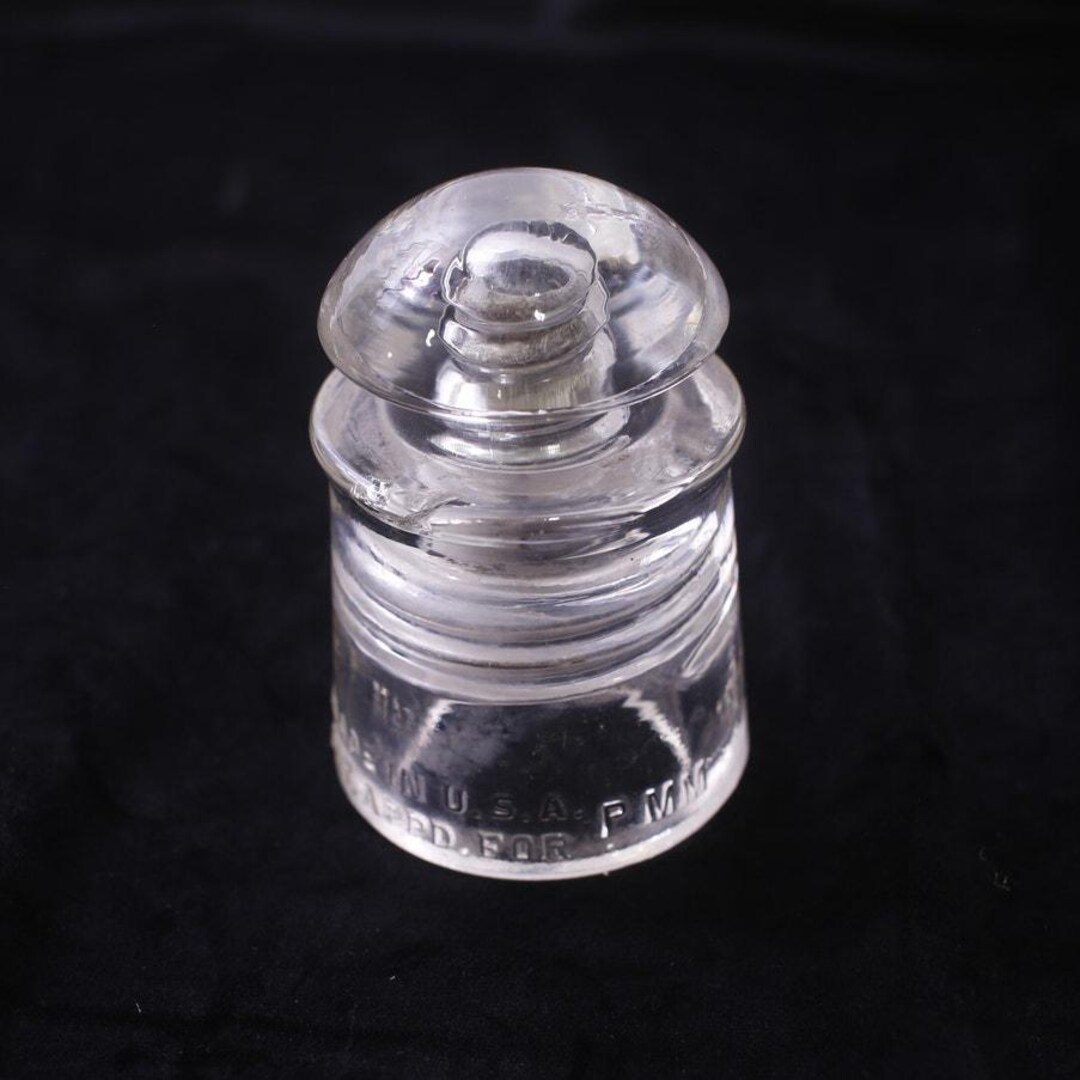 Vintage, Pyrex, Clear, Glass Insulator, Electrical, Vintage ...