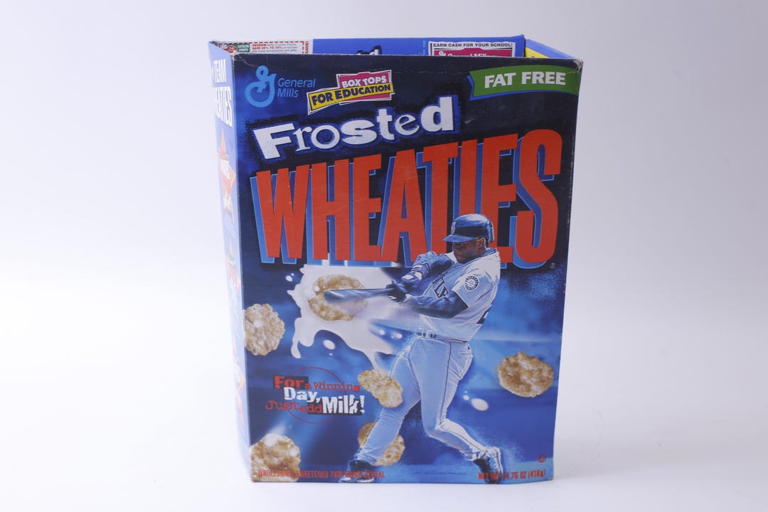 Frosted Wheaties Box With Wheaties Champions List, Sports, Food ...