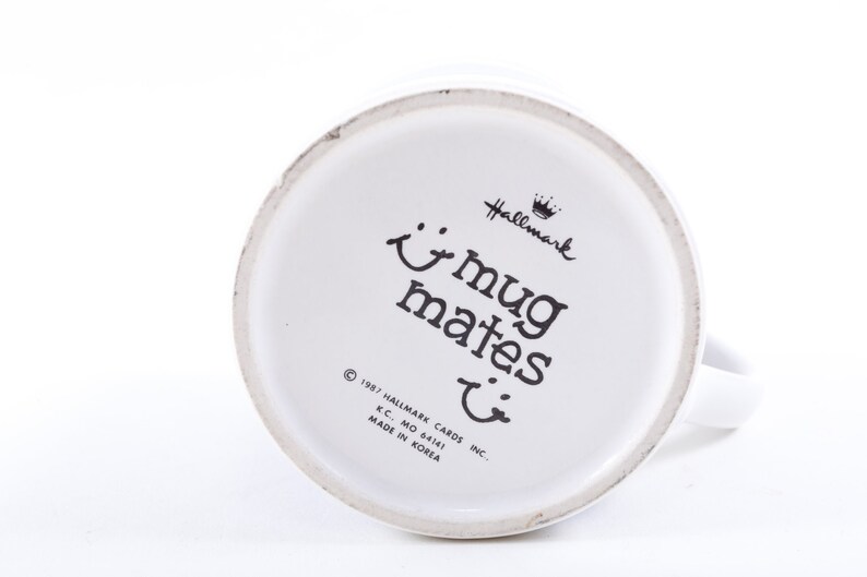 Cats Kittens Funny Poem Blue Message Mug Coffee Cup Hallmark 1987 Mug ...