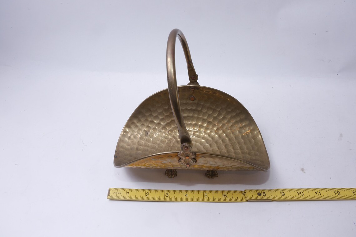 Mini Brass Wood Caddy Firewood Holder 9 Carrier - Etsy