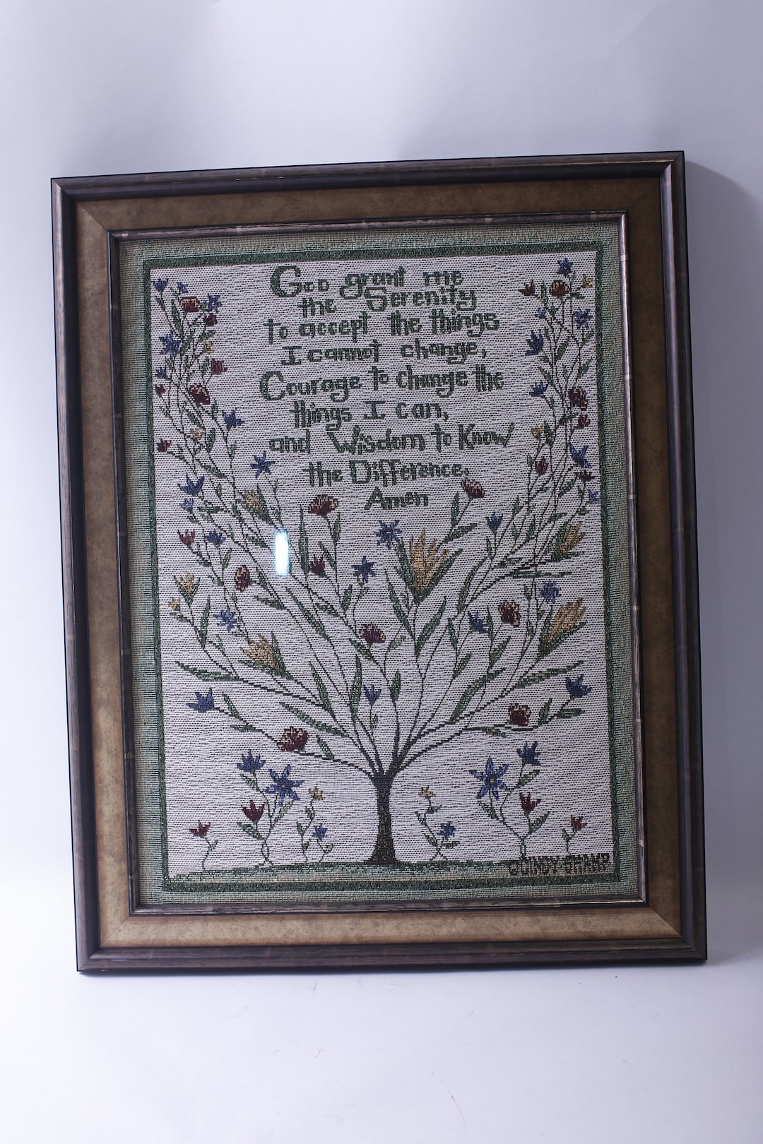 Serenity Prayer, Tapestry, Picture, God Grant Me the Serenity, Framed ...
