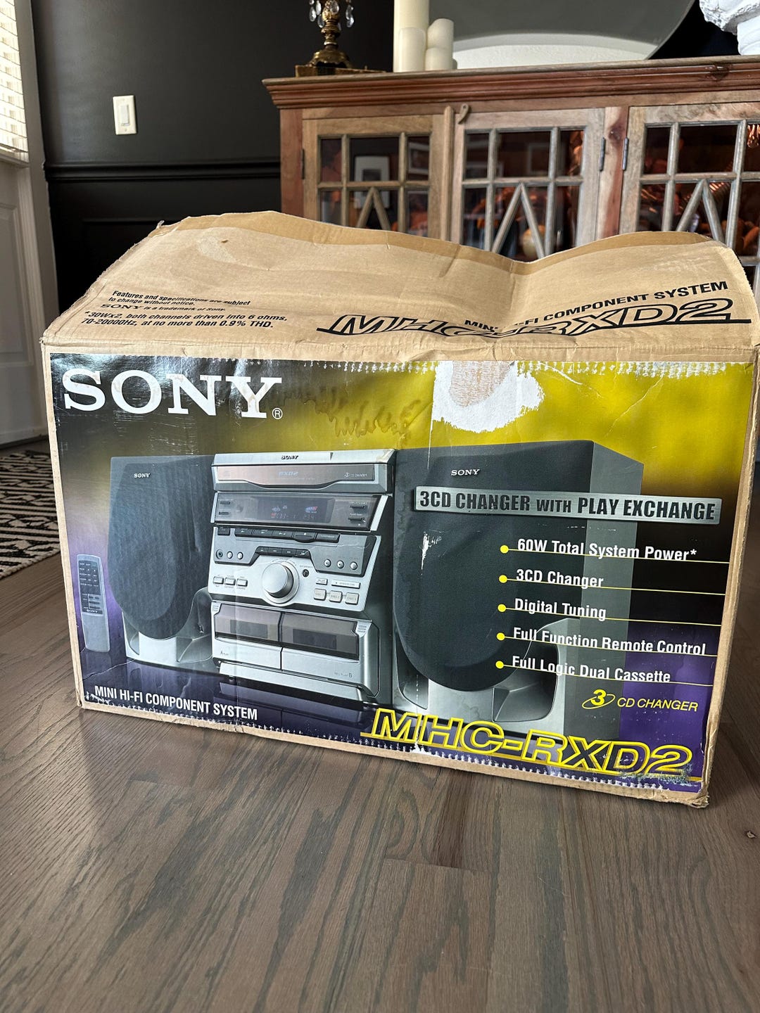 Sony MHC-RXD2, Mini Hi-fi Component System, Stereo, 3 Cd Charger With ...