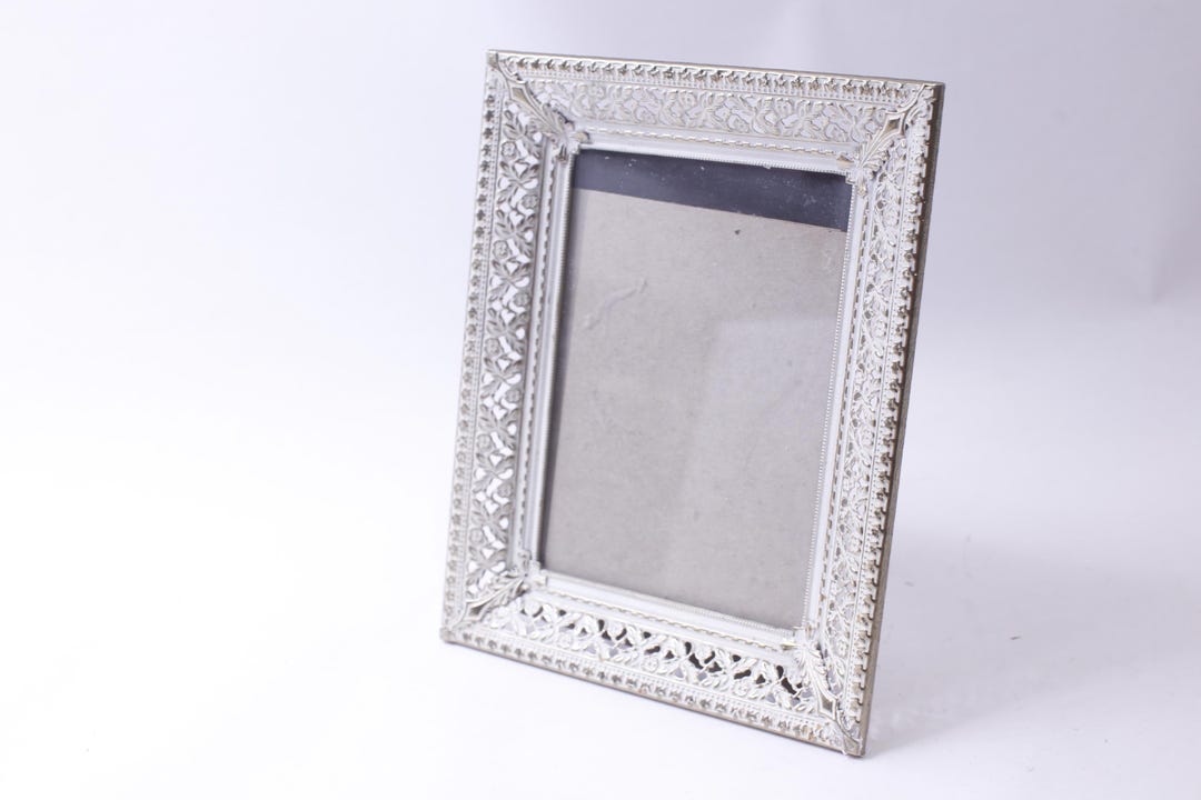 Floral Filigree Picture Frame, Ornate, Retro Design, Home Decor ...