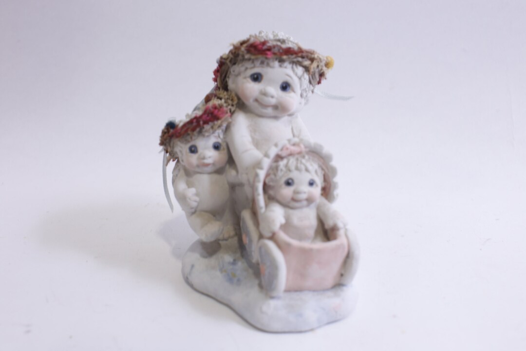 Dreamsicles, Angel Pushing a Baby Stroller, Figurine, Sunday Stroll ...