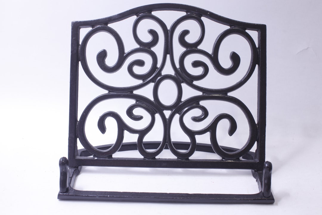 Black Piano Music Rack, Cook Book Stand Sheet Music Holder, Piano ...