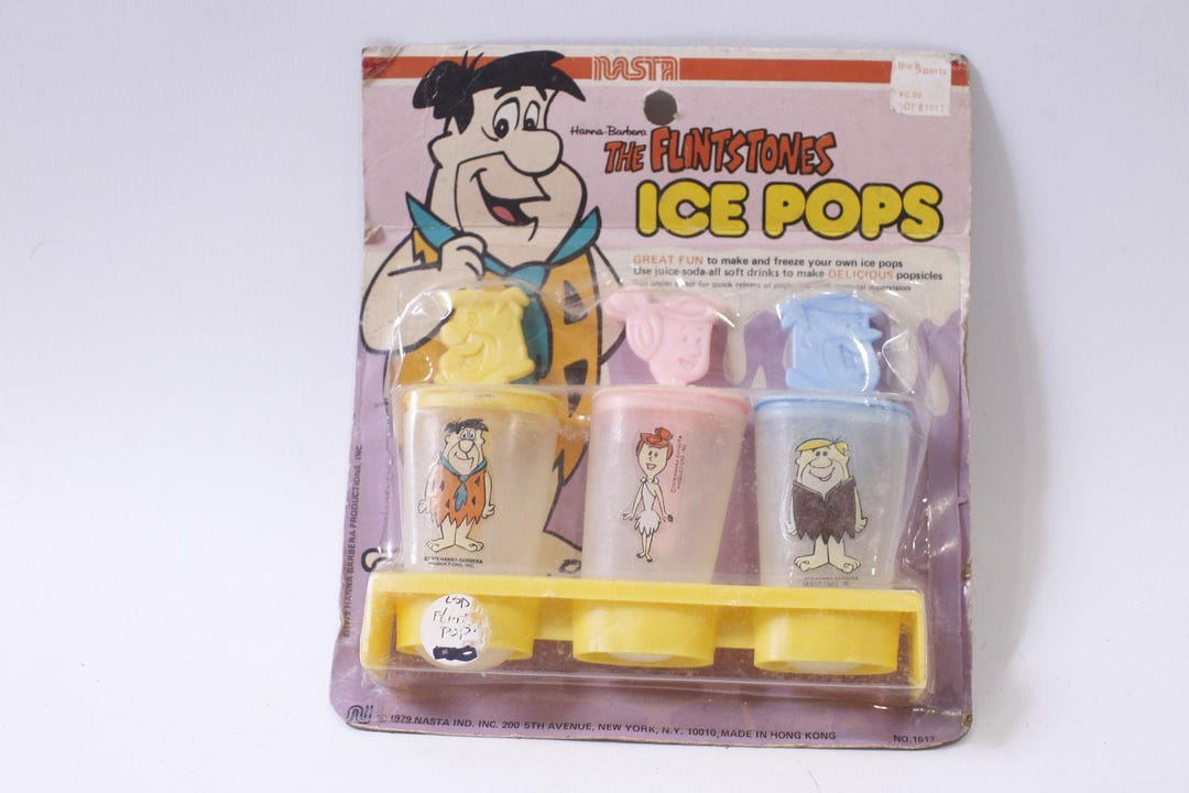 The Flintstones, Ice Pops, MIP, Popcicle, 1979, Nasta Kitchen Decor ...