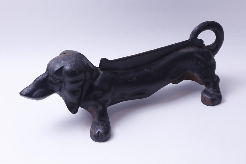 Dachshund, Dog, Old Style, Metal, Boot Scraper, 13", Entryway, Interior ...