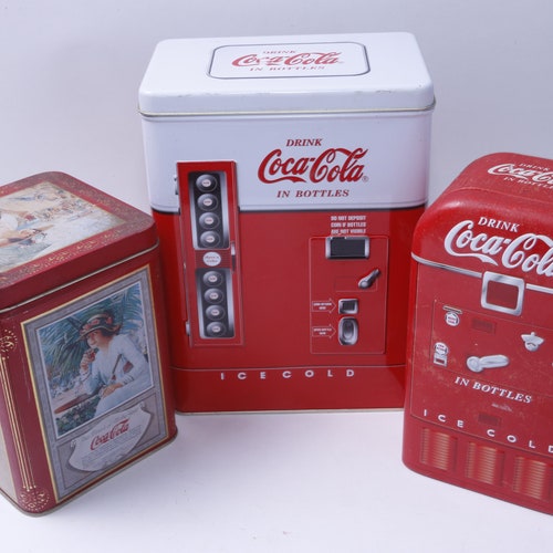 Coca-cola Kitchen Bread Box - Etsy