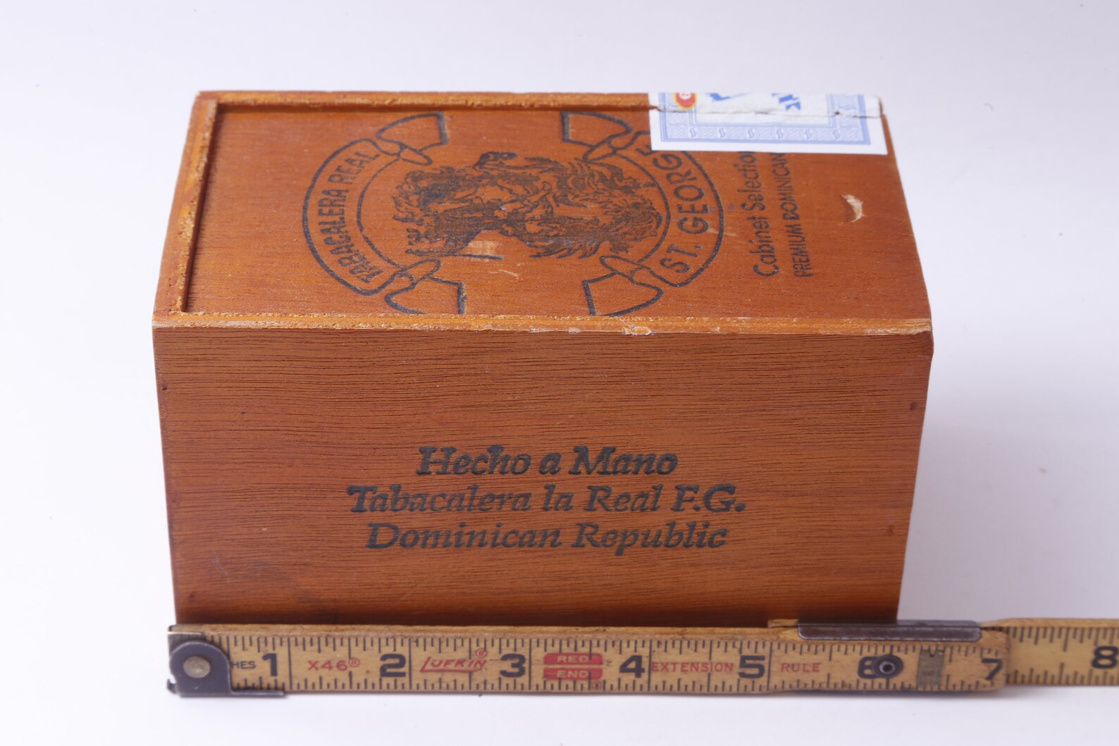 Tabacalera Real St George Cigars Wooden Box Cabinet - Etsy