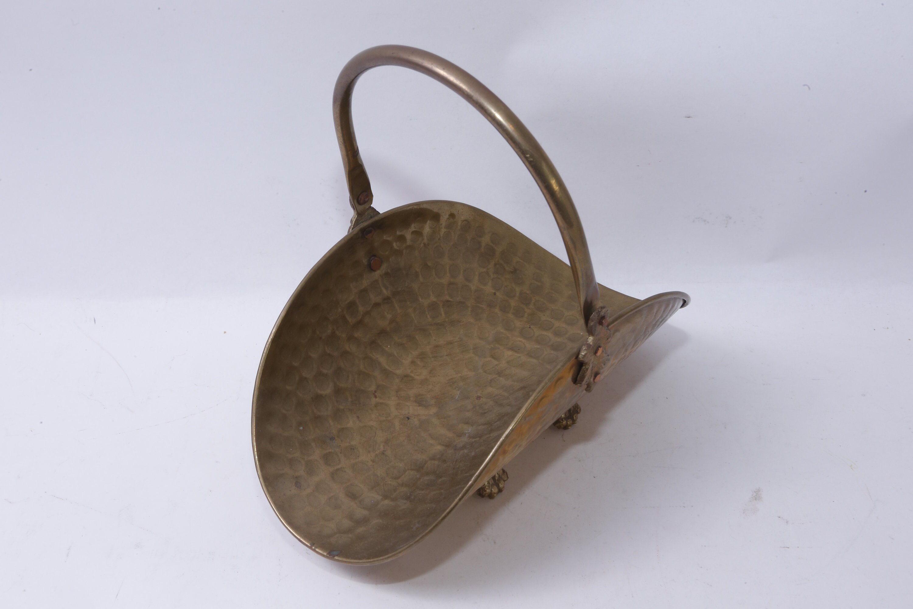 Mini Brass Wood Caddy Firewood Holder 9 Carrier - Etsy