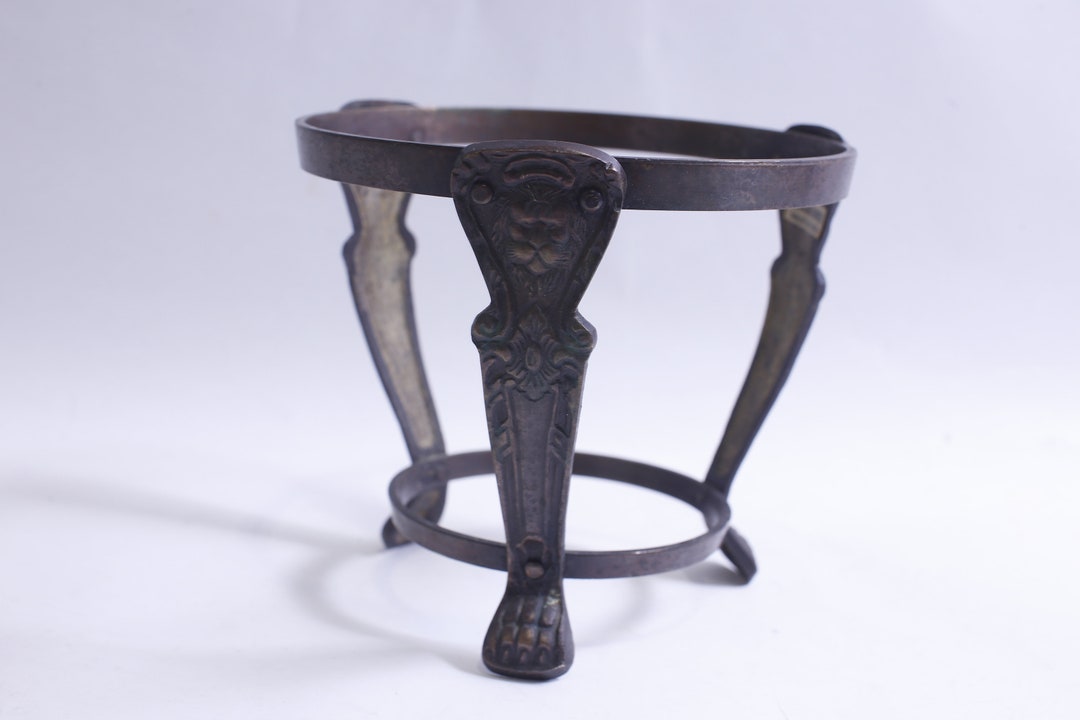 Gothic Lion Three-legged Stand, Mail Holder, Dish Stand, Plant Stand ...