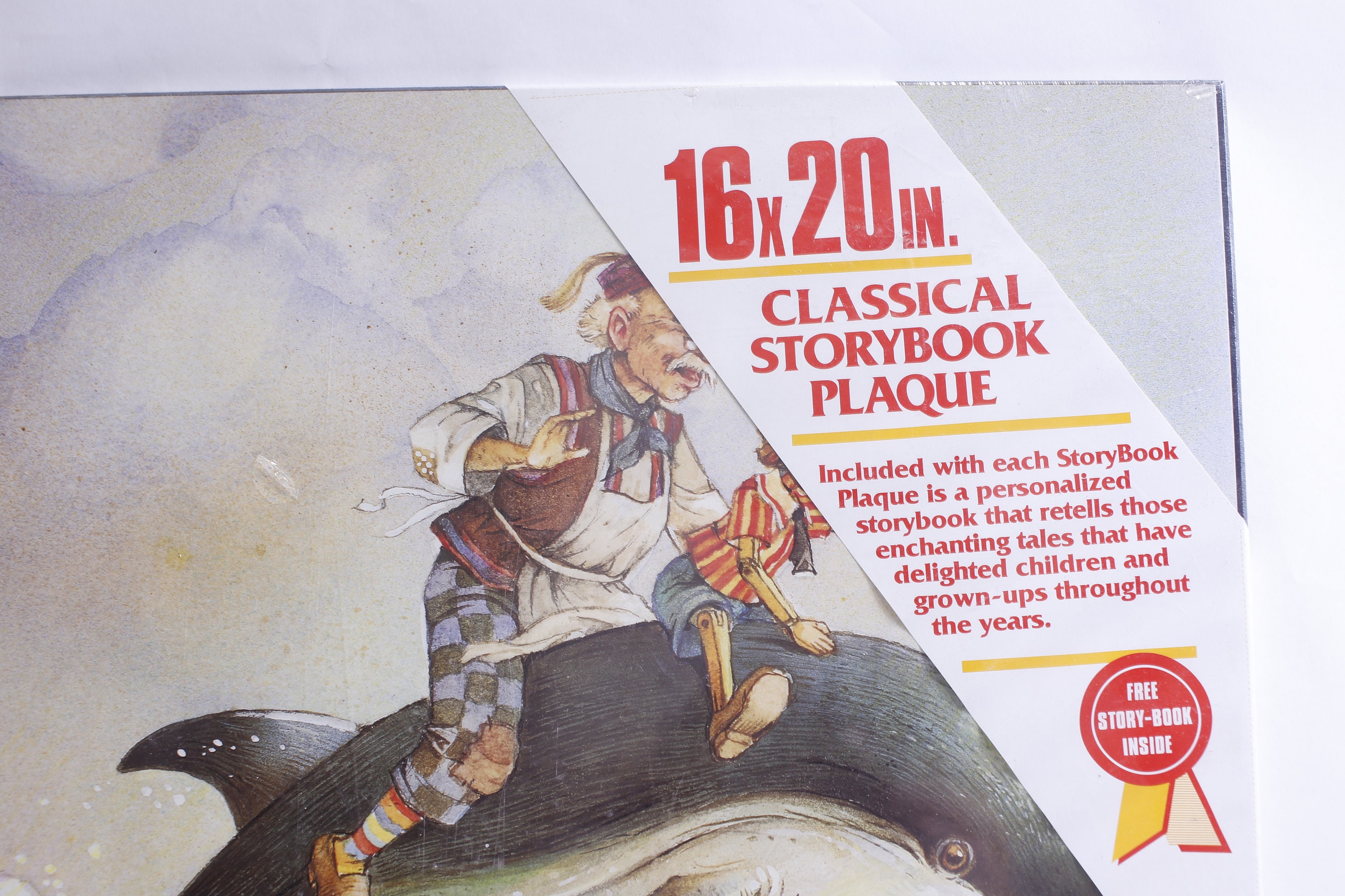 Pinocchio Plaque 16x20 Illustration John Patience - Etsy