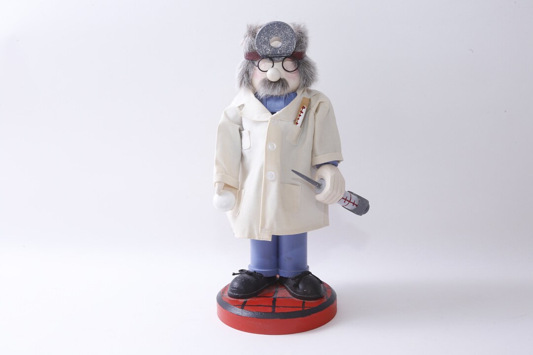 Zims Nutcracker Doctor, Nutcracker, ENT Doctor, Figurine, Man, Zims ...