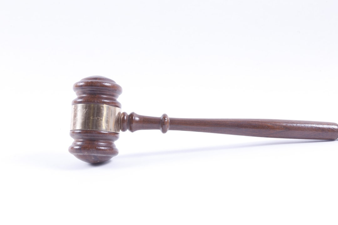 Gavel, Ceremonial Mallet, Waldo L. Macey, President URGA, 1971-72, Home ...