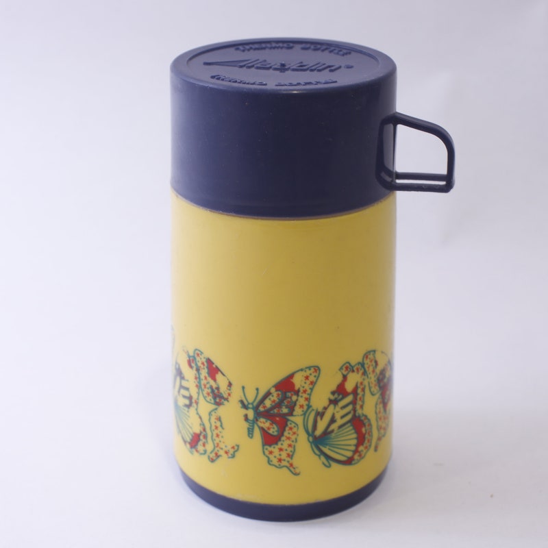 Yellow Thermos - Etsy