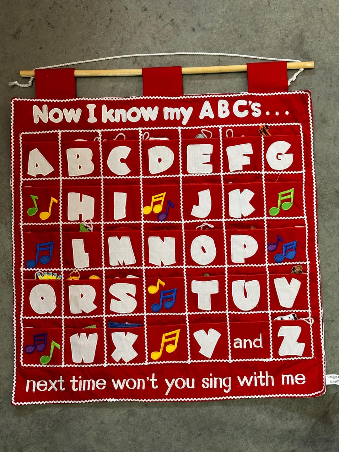 Now I Know My ABC, Wall Chart, Children, Educational Toy, Language ...