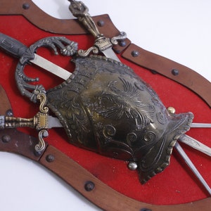 Cuirass and Three Daggers, Three Towers With Double-headed Eagle, Red ...