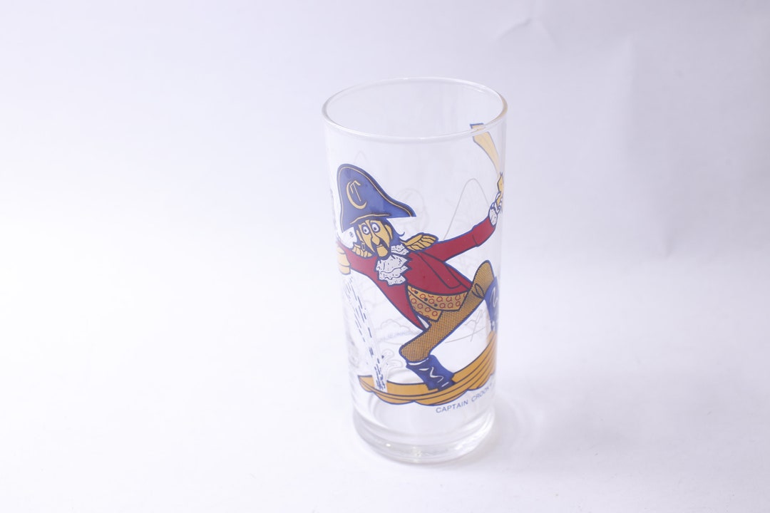 Mcdonald's, Captain Crook, Water Glass, 1977 Mcdonaldland Action Series ...