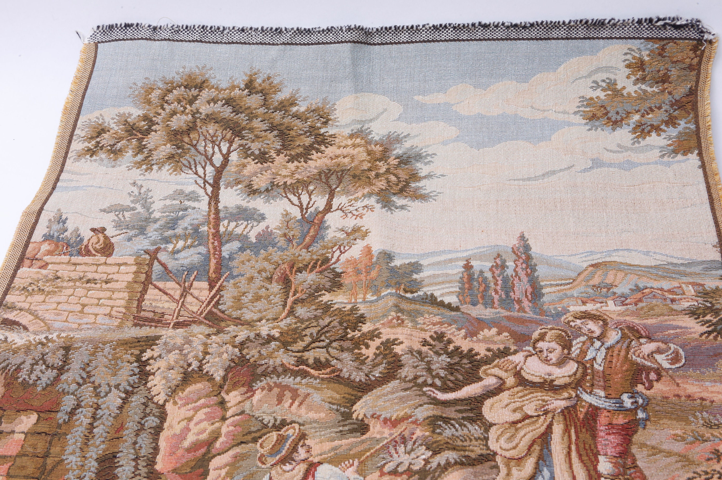 Medieval Old Style Scene Rug Throw Fabric Tapestry 18 x | Etsy