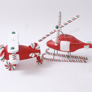 Christmas, Candy Cane, Helicopters, Vehicles, Ornaments, White, Red ...