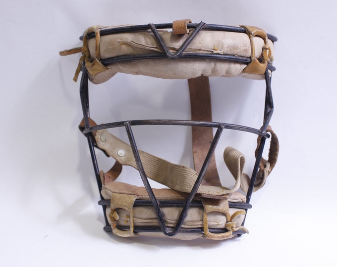 Antique, Baseball, Catcher's Mask, Vintage, Sports Memorabilia ...
