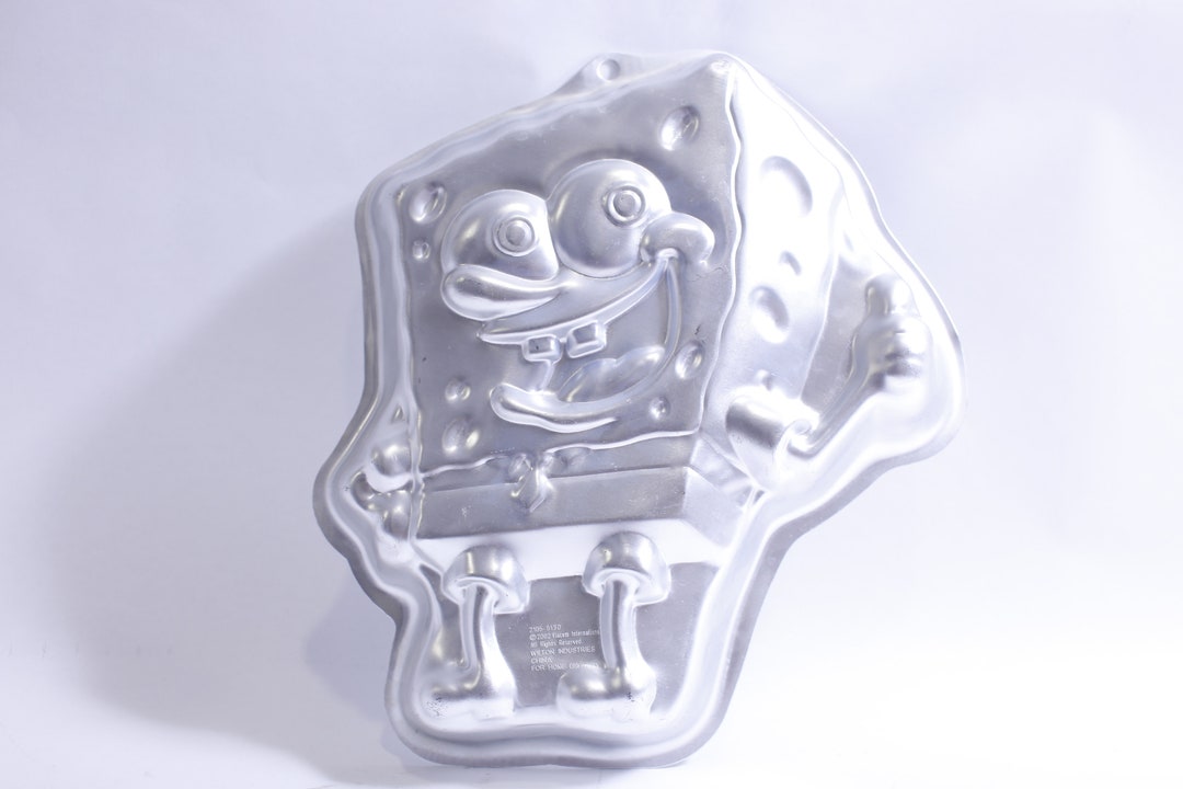 Spongebob Squarepants, Cake Pan, 14 Inches, Baking Form, 2002, Wilton ...