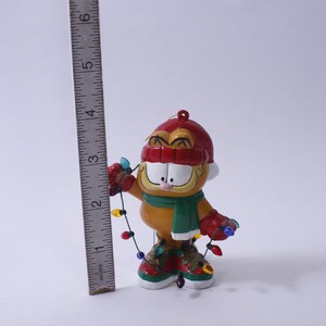 Garfield Cat With Christmas Lights, Ornament, Hanging, 4, Winter ...