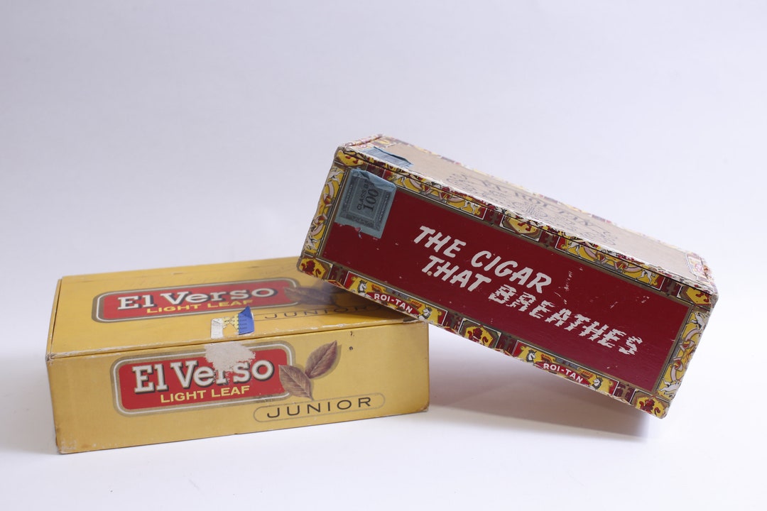 El Verso, Roi-tan, Boxes, Container, Decor, Handcrafted, Tobacco ...