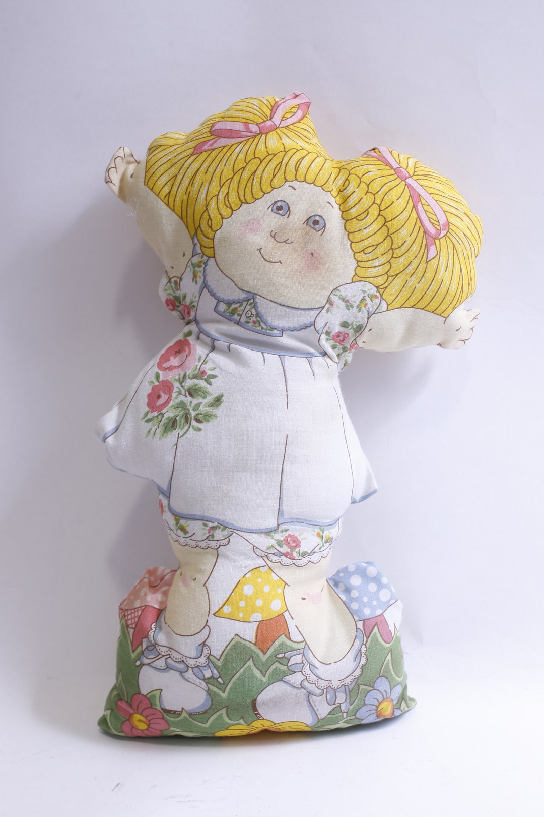 Cabbage Patch Kids, Pillow, Stuffed, Girl Figure, 1983, Cut and Sew ...