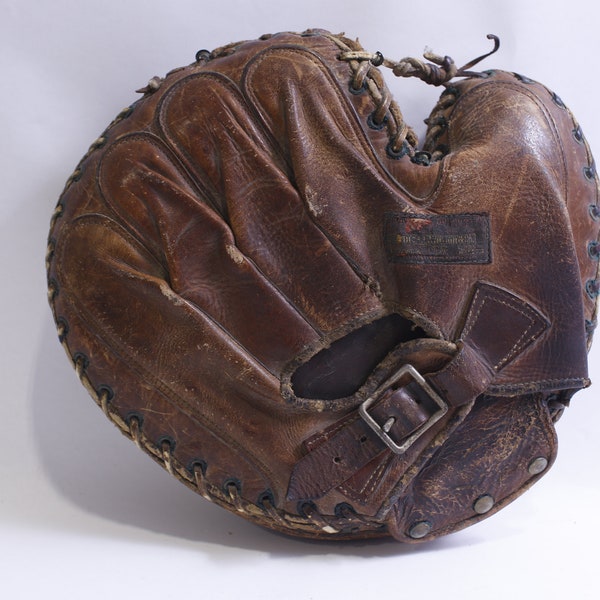 Antique Baseball Glove - Etsy