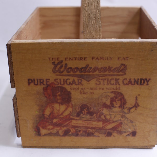 Antique Wood Sugar Box - Etsy