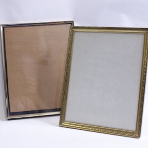 Thin Golden Frames, Set of Two, Elegant, Minimalist, Modern, Stylish ...