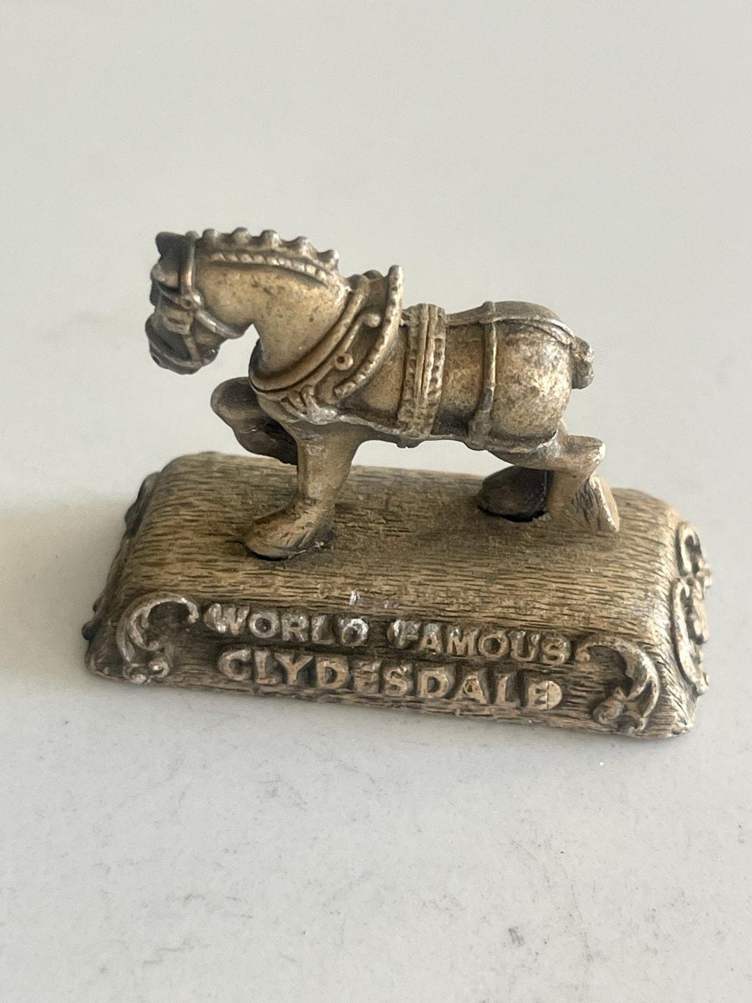World Famous Clydesdale, Budweiser, Trophy, Horse, Pewter, Statue ...