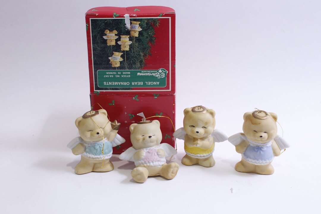 Angel Bear, Ornaments, Christmas Around the World, 3", Hanging ...