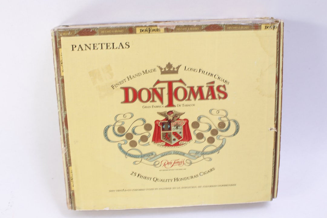 Don Tomas, Cigar Box, Wooden, Special Edition, Vintage, 8x7", Storage ...