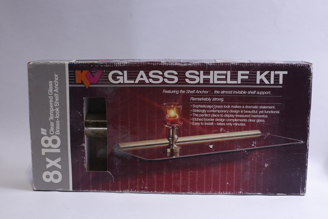 Glass Shelf Kit, Affordable, Versatile, Stylish, Easy Installation ...