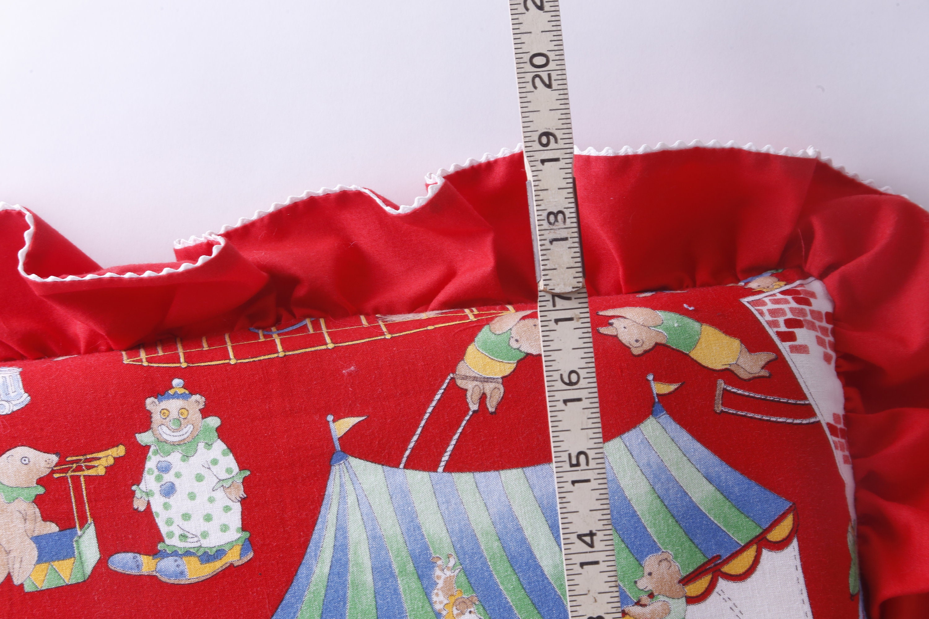 Pillow Red Richard Scarry Circus Animals 19 - Etsy