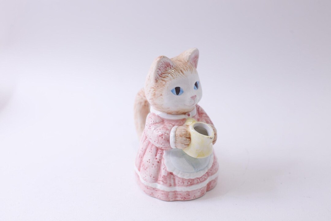 Avon, 1991, Cat, Creamer, Pitcher, Serving, Dining, Country, Farmhouse ...