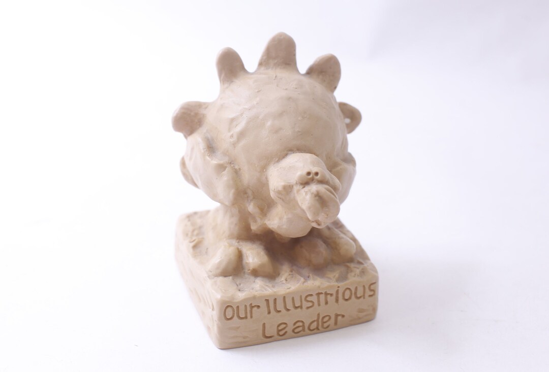 Our Illustrious Leader, Funny Animal Figurine, Boss, Humorous, Gift ...