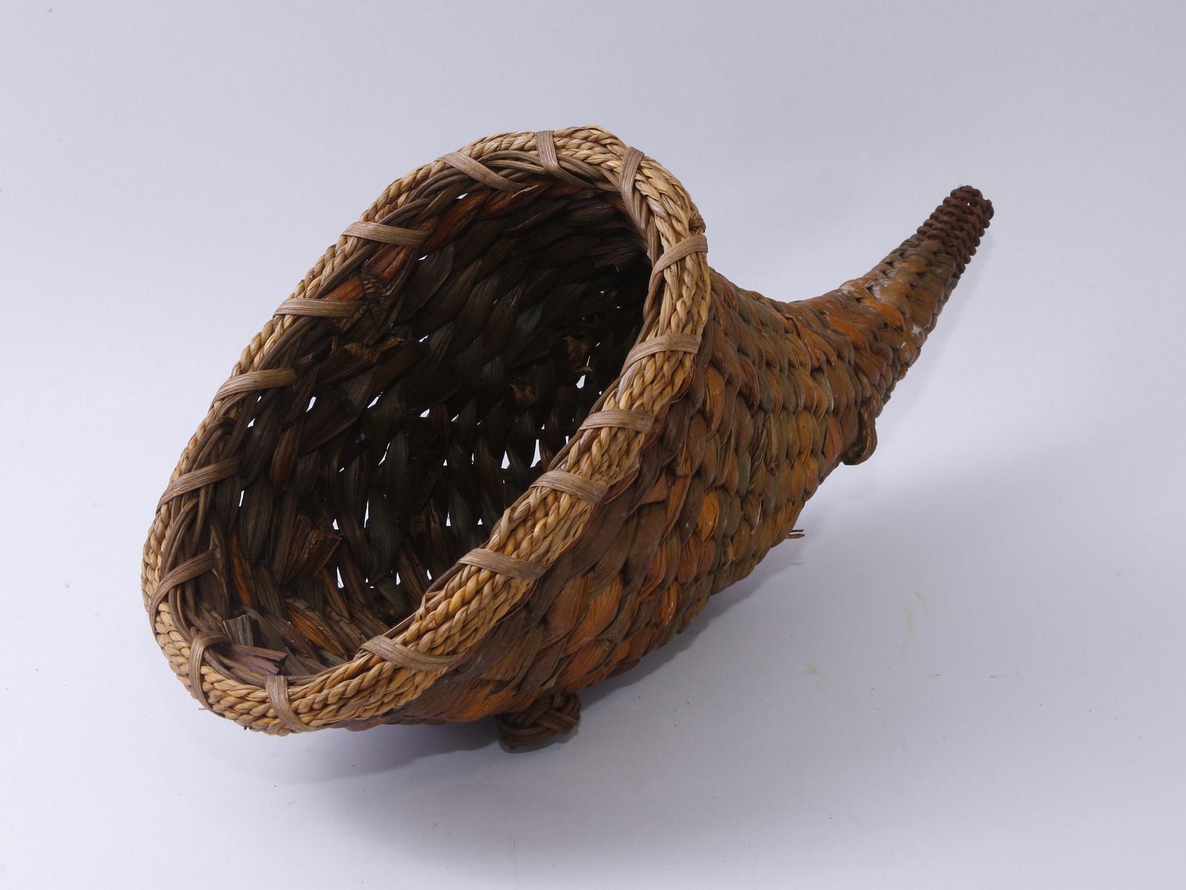 Home & Living Kitchen & Dining Flowers Thanksgiving Cornucopia Straw ...