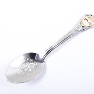 United States Canada Flags Washington Teaspoon Spoon Souvenir Design ...