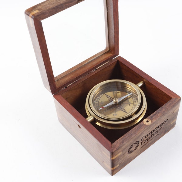Wooden Compass - Etsy