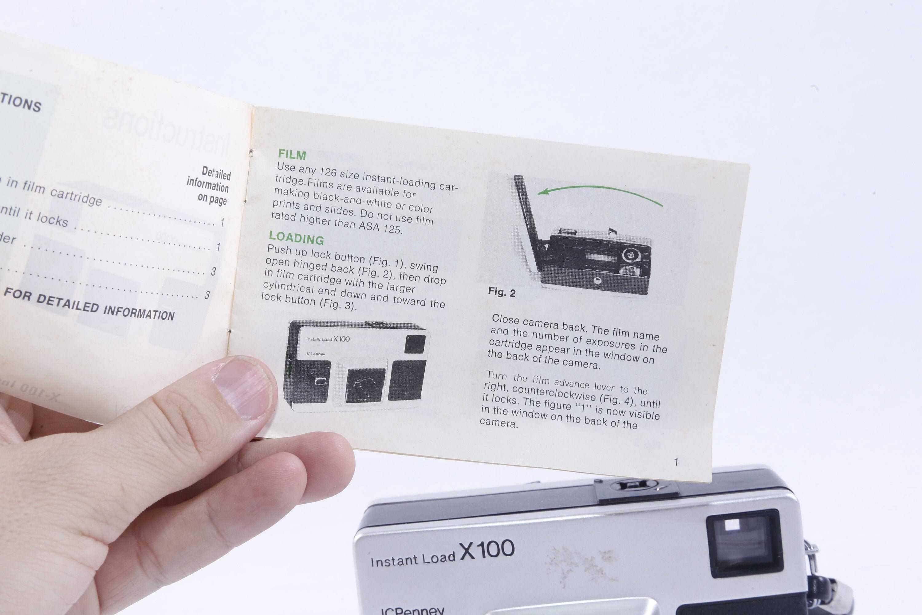 Jcpenney X-100 Instant Load Camera Silver Black Film - Etsy UK