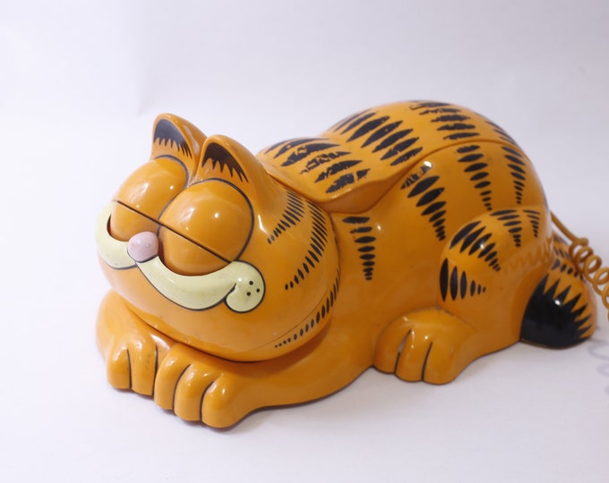 Gorgeous Collectible and Vintage Garfield as Phone, Telephone. - Etsy