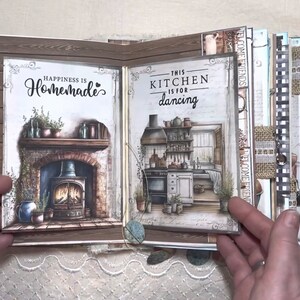 Country Kitchen Journal Kit, Journal Page, Journal Kit, Vintage ...