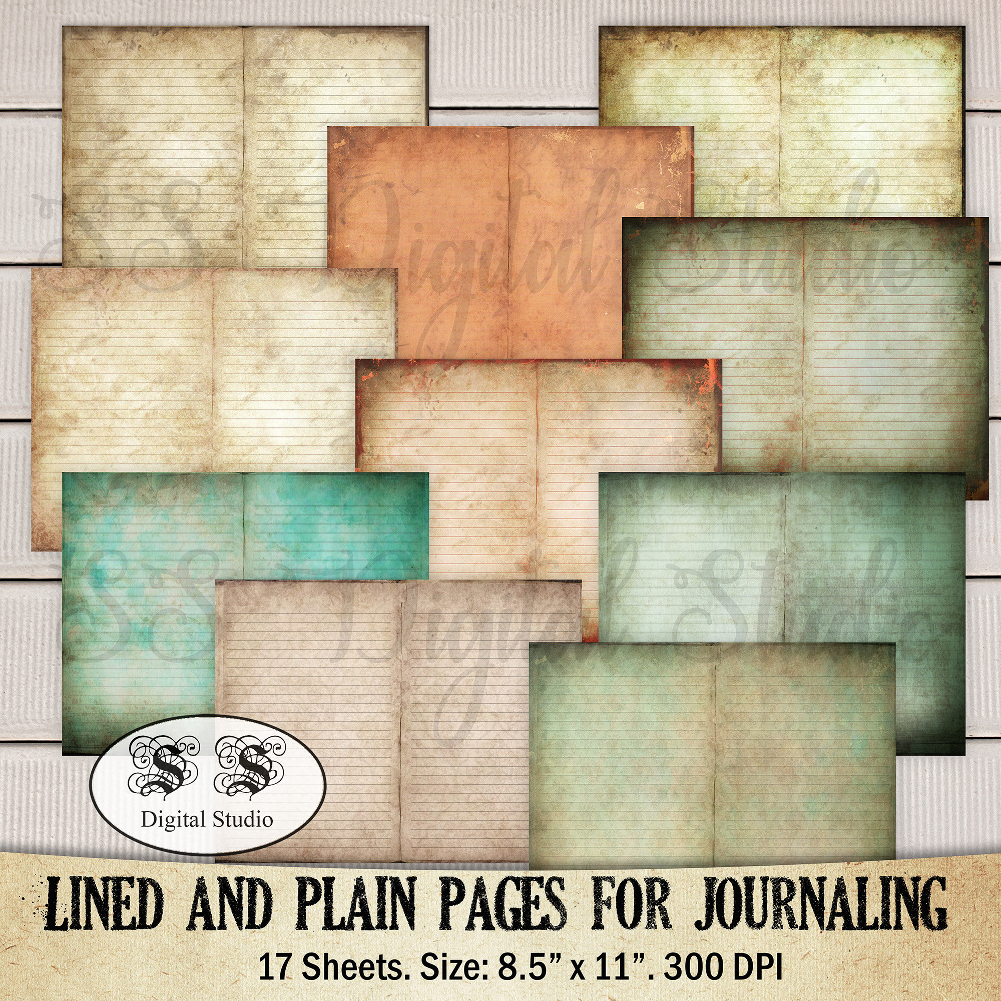 Landscape Journal Writing Paper Lined and Plain Notebook - Etsy