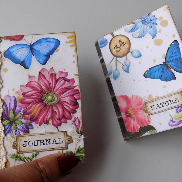 Mini Journal - Etsy