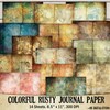 Deep Color Ethnic Landscape Printable Paper - Instant Download - Etsy